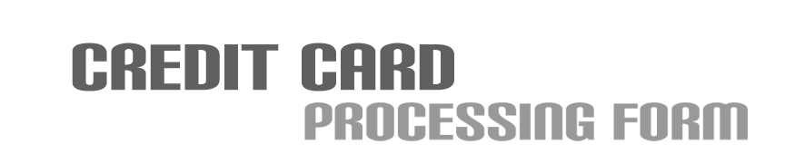 David Michael Leather: Credit Card Processing Form